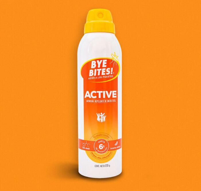 Repelente de Mosquitos en Aerosol Active 170 g - Bye Bites