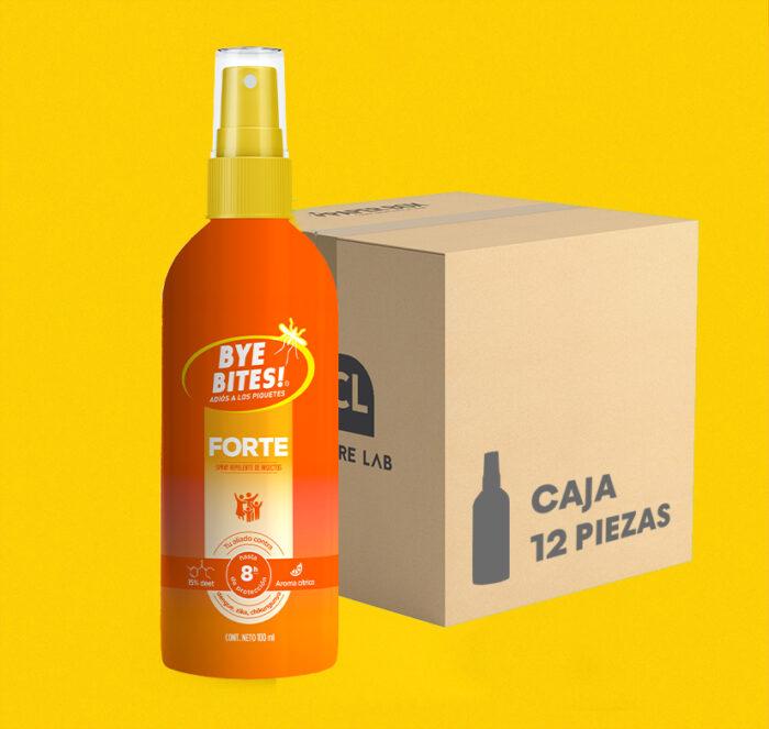 Caja 12 Piezas Forte Spray 100 ml - Bye Bites